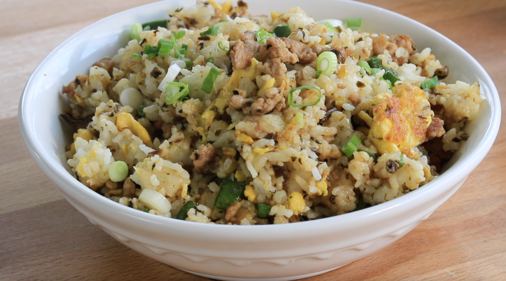 Sichuan Minced Pork Fried Rice - Yi's Sichuan Kitchen