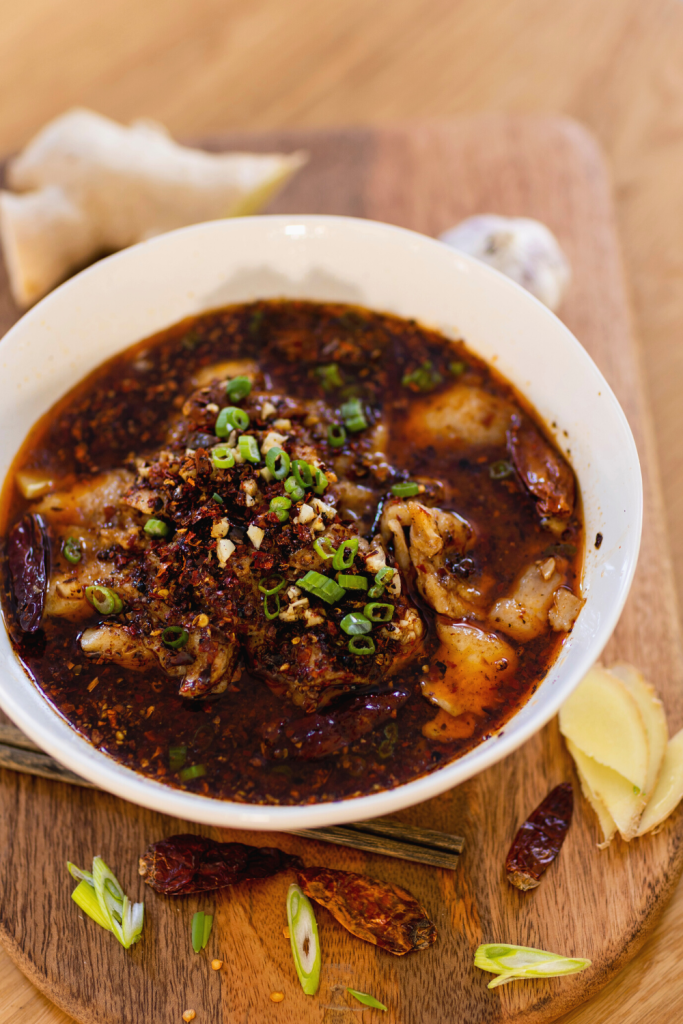 Sichuan Boiled Fish Recipe (Shui Zhu Yu 水煮鱼） - Yi's Sichuan Kitchen